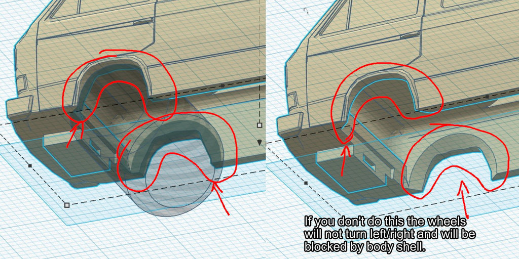 Free STL file Inside Electronic Body Template/Mount Holes - Turbo ...
