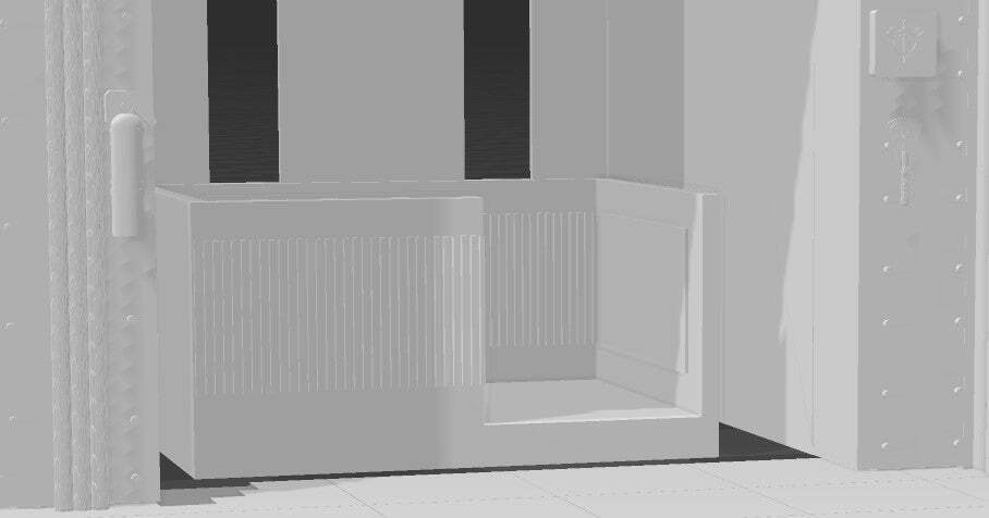 STL file Colonial Viper Launch Bay 1:32 Scale 🏛️・3D printing design to ...