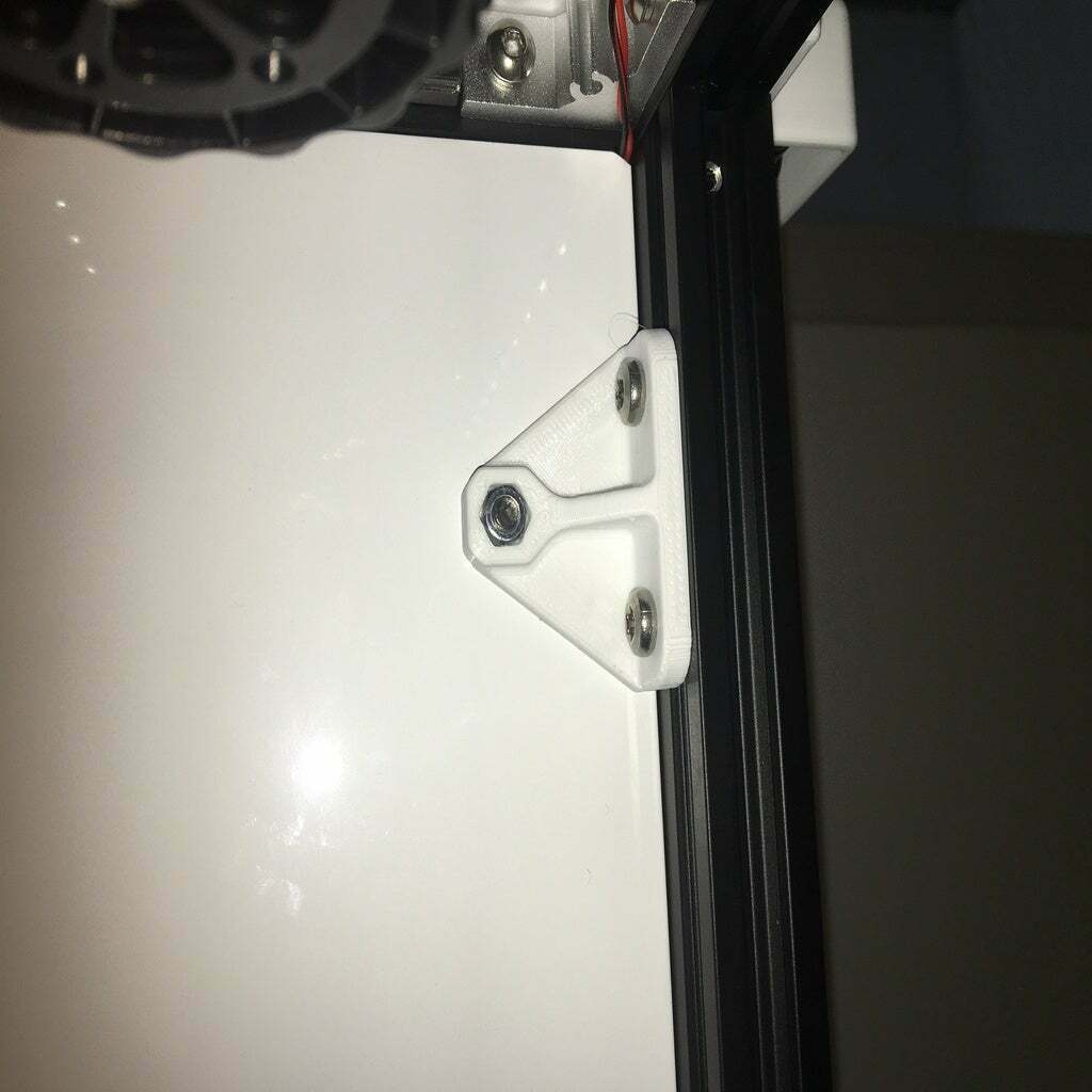 Free STL file Ender 5 side/back plate mount (enclosure)・3D printable ...