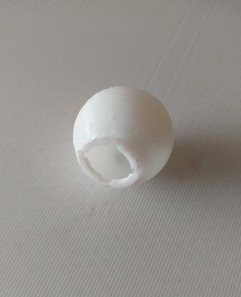 STL file Diffuser sphere for WS2811 type pixel led 👽・3D printing idea ...