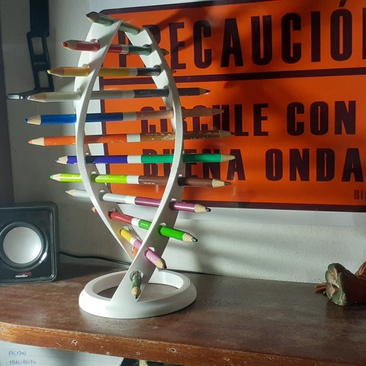 Download STL file DNA pen • 3D printer design ・ Cults