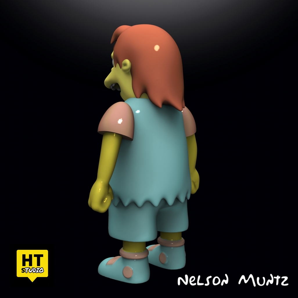 STL file Nelson Muntz The Simpsons・3D printable model to download・Cults