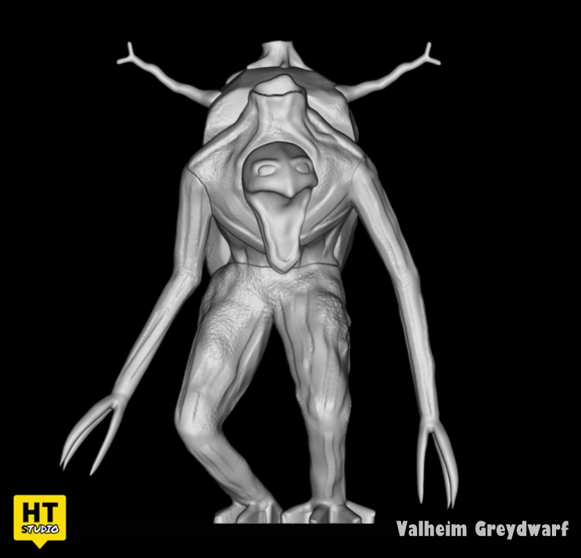 STL file Valheim Greydwarf・Design to download and 3D print・Cults