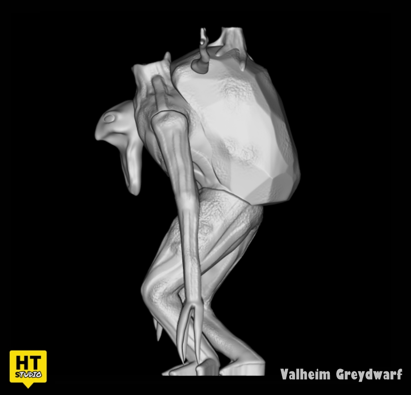 Archivo STL Valheim Greydwarf 🎲・Plan de impresora 3D para descargar・Cults