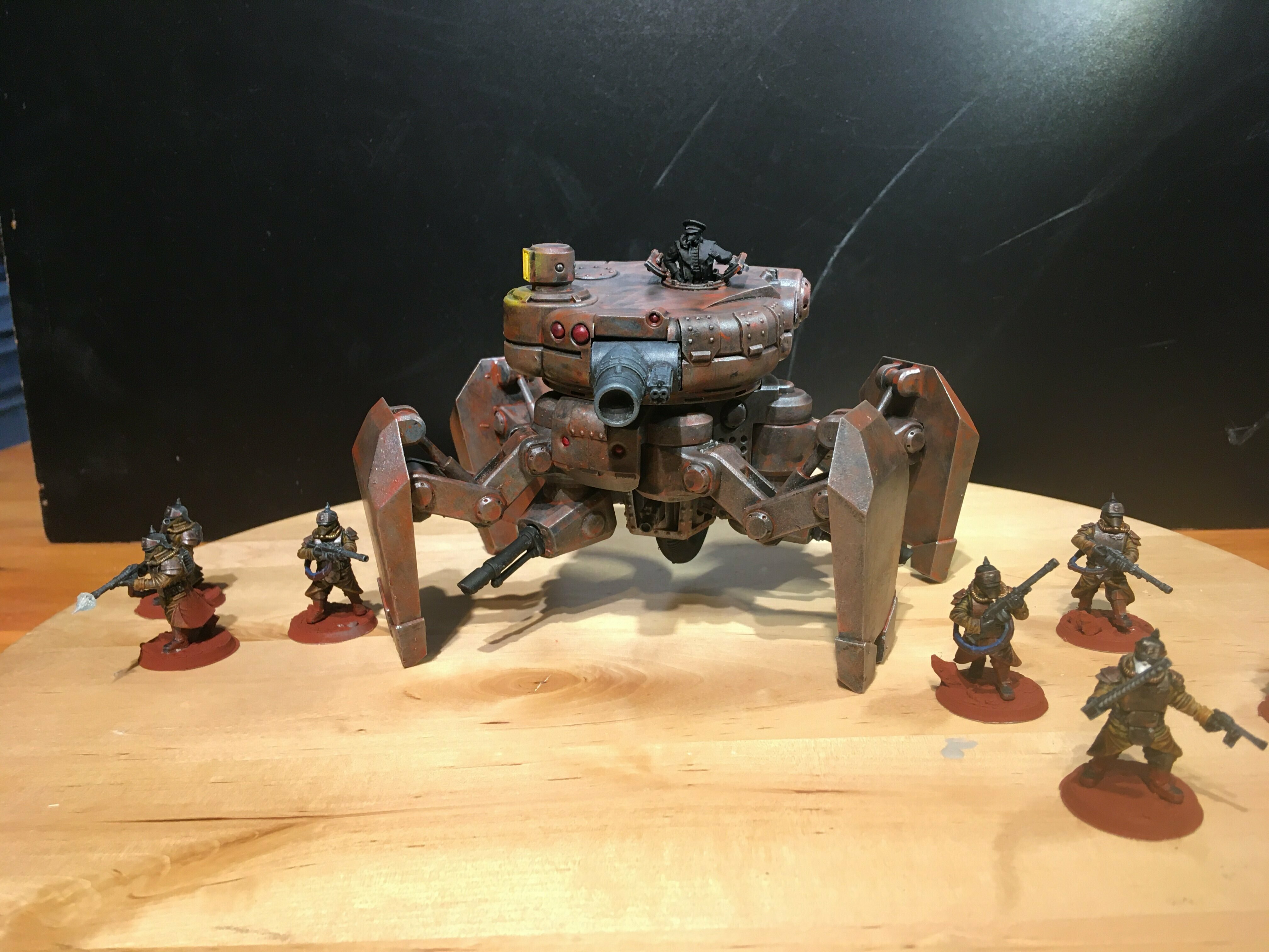 Free STL file Grimdark Spider Tank - Lemon and Defender Variants・3D ...