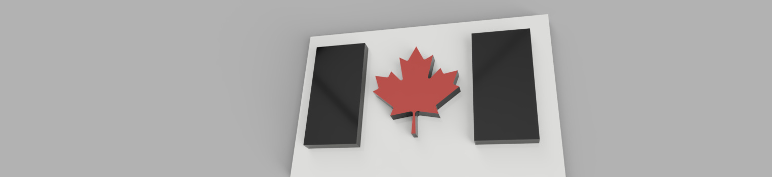 Free 3MF file Canadian Flag・3D printing model to download・Cults