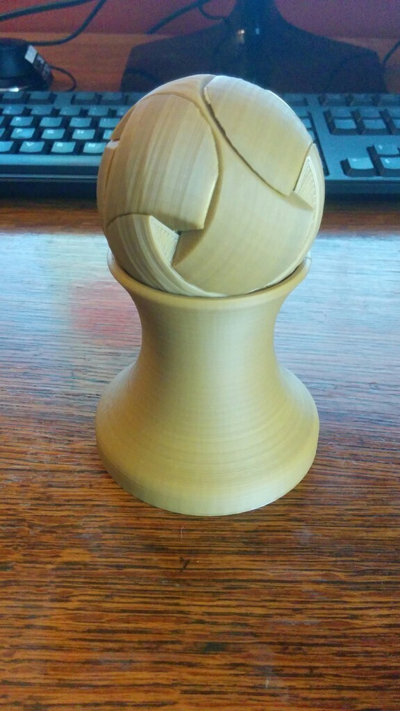 Free STL file Display Stand for emmett's Puzzle Sphere・3D printable ...