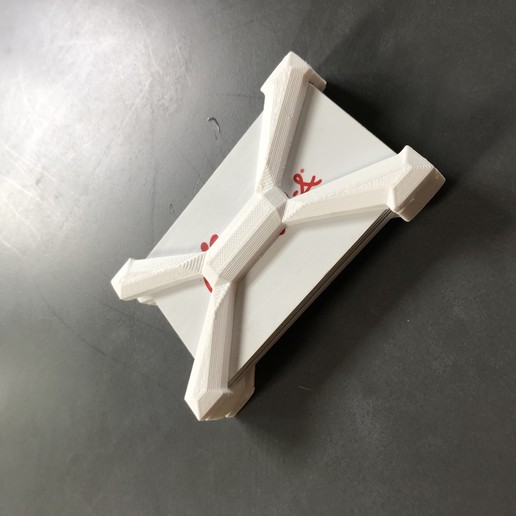 Download free 3D printer designs The X wallet, a wallet that looks cool ...