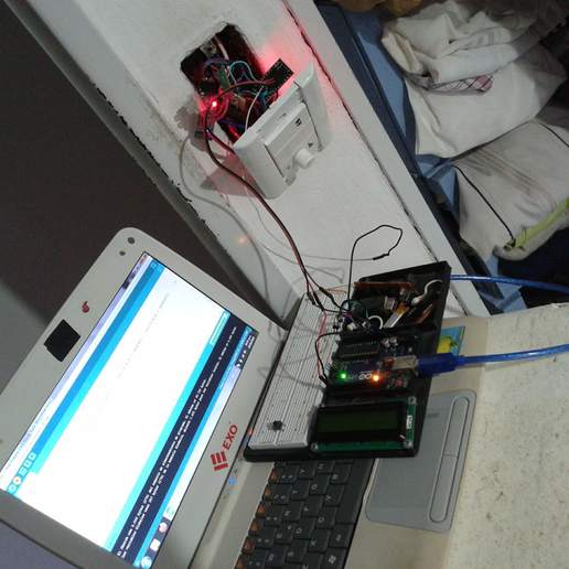 Download STL file Arduino support with breadboard and LCD 16x2 • 3D ...