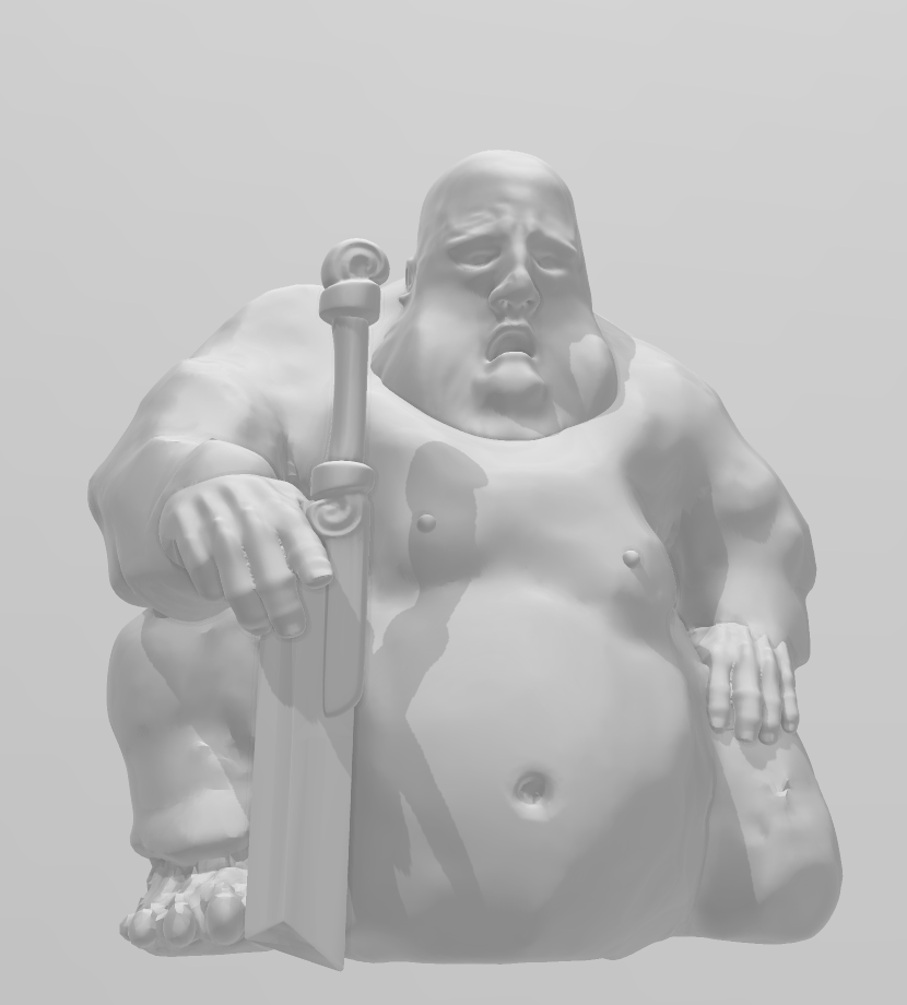 Free STL file Great Clean One ⚔・3D print design to download・Cults