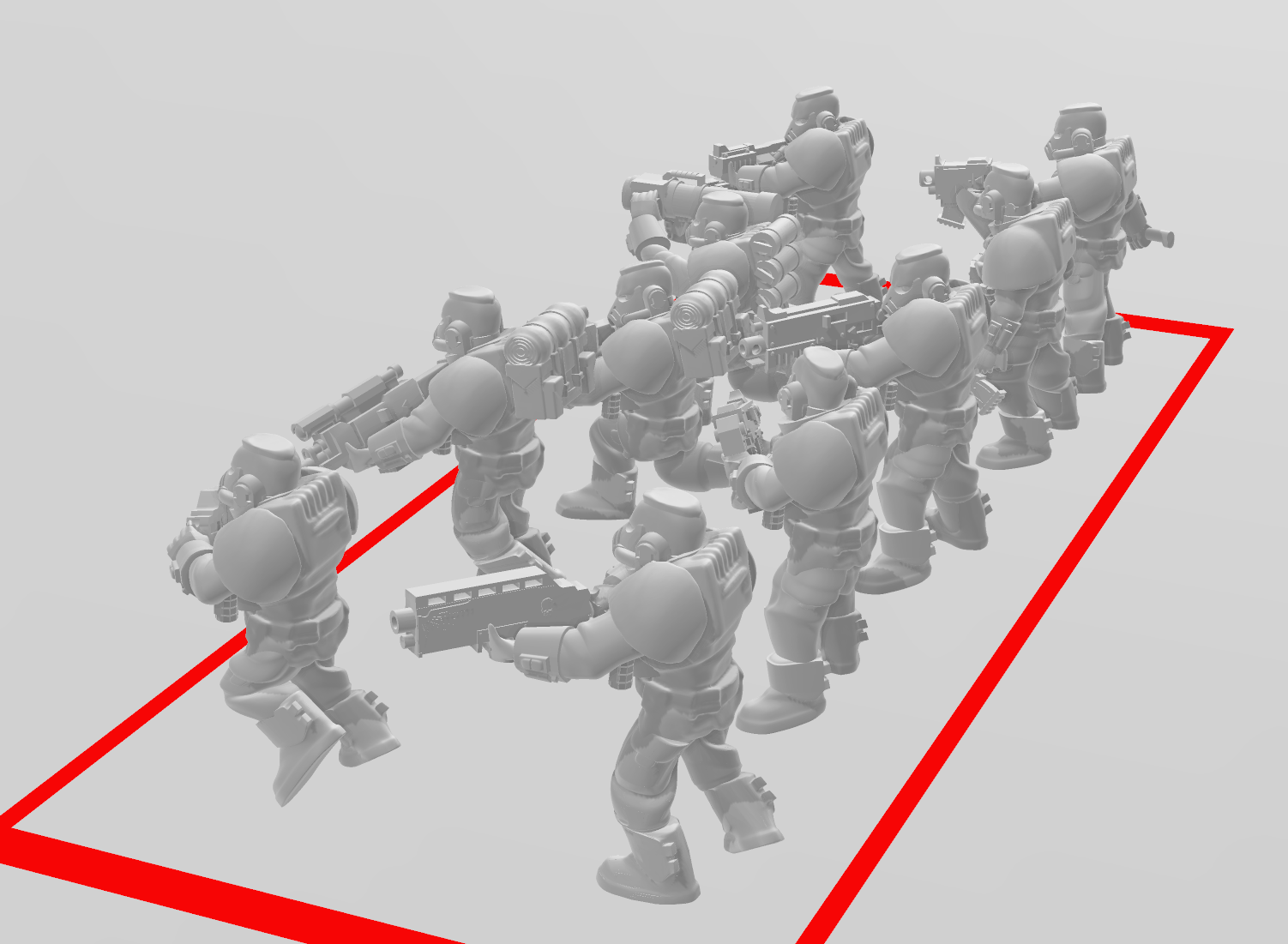 Free 3D file Space Marine Corps Scout Reconnaissance 🛰・Design to ...