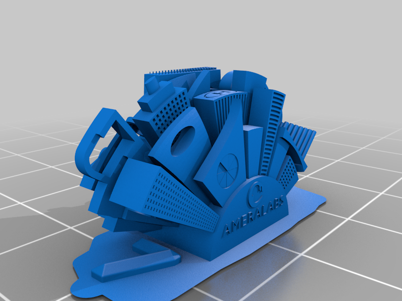 Free STL file Numbered Ameralabs calibration・Template to download and ...