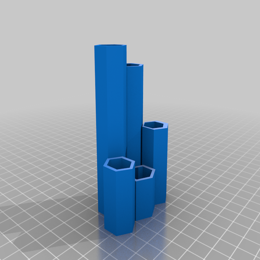 Download free STL file Cool Desk Stationery Holder • Model to 3D print ...