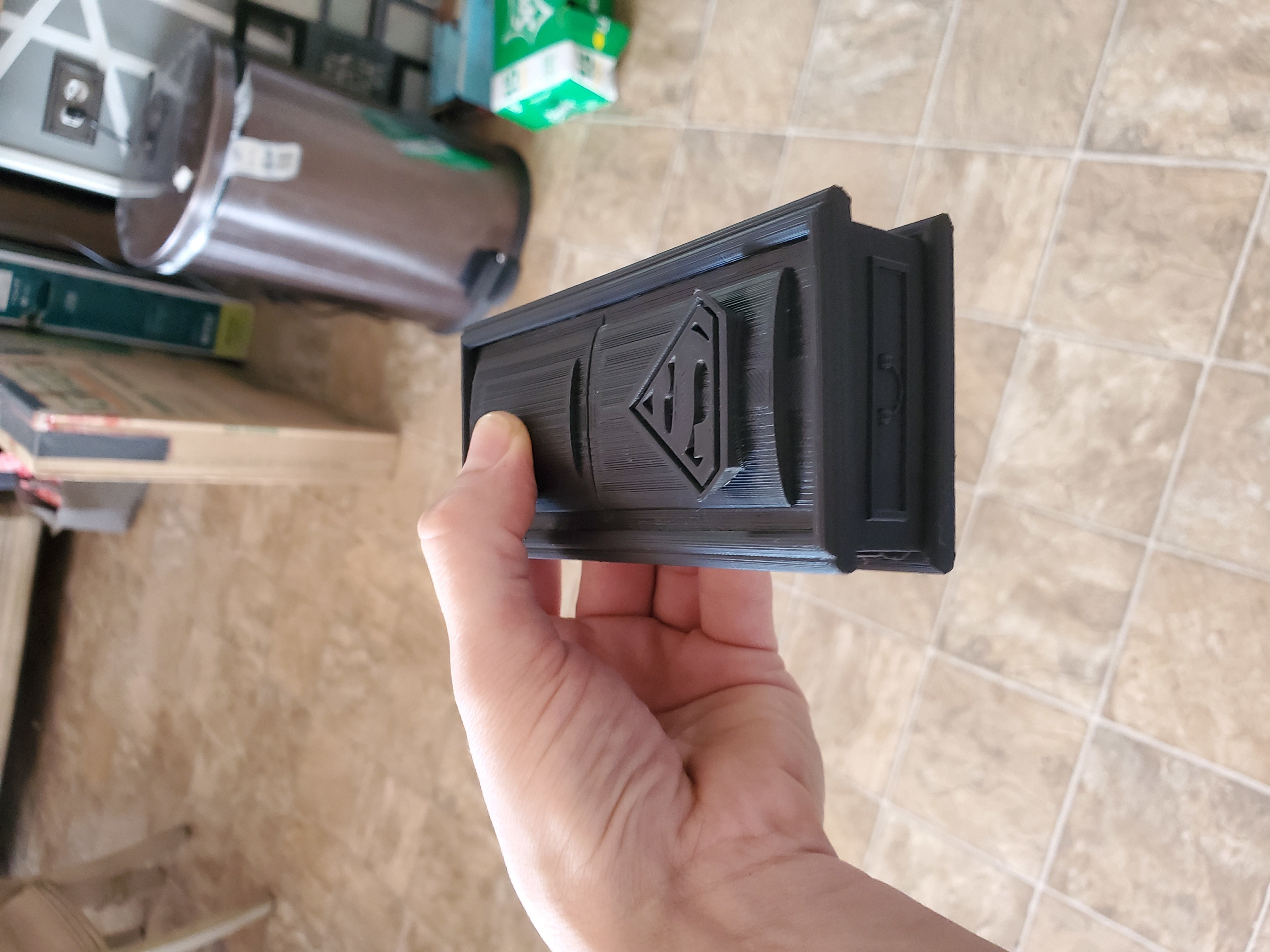 STL file Superman Coffin, Superman Casket, Death of Superman・3D printer ...