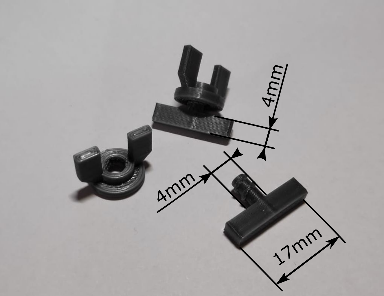 STL file Curtain clips stopper for ceiling rail track 🪟・3D printing ...
