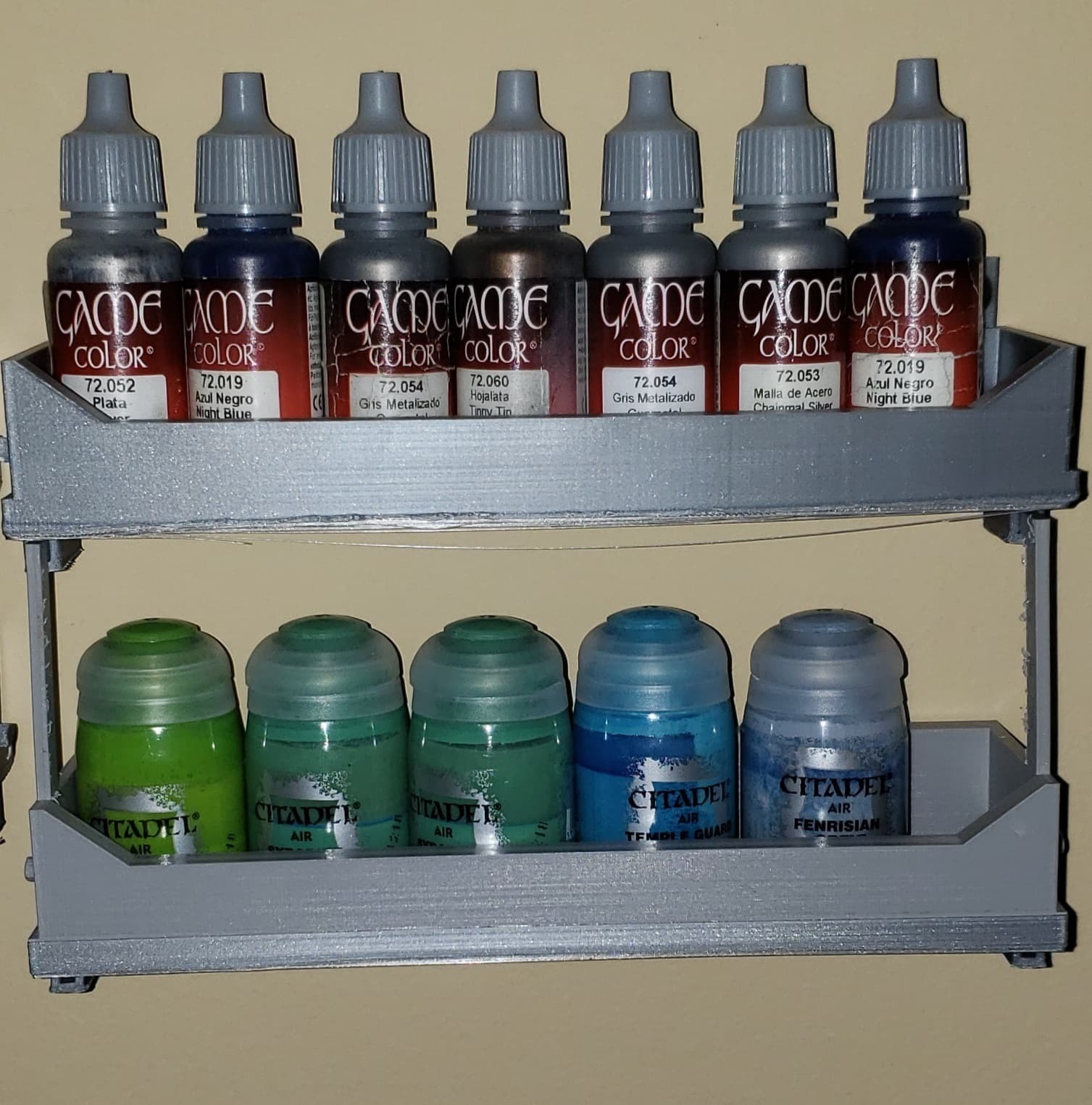 3D file Modular paint pot wall mount・Template to download and 3D print ...