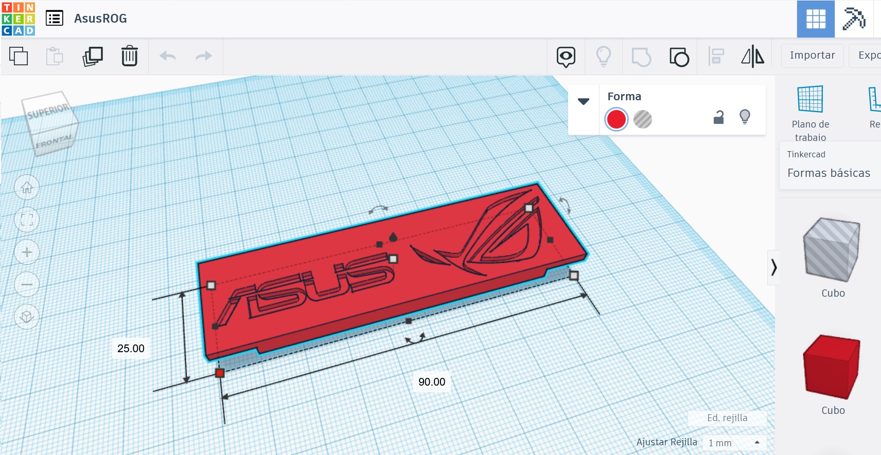 STL file Asus ROG・3D print design to download・Cults