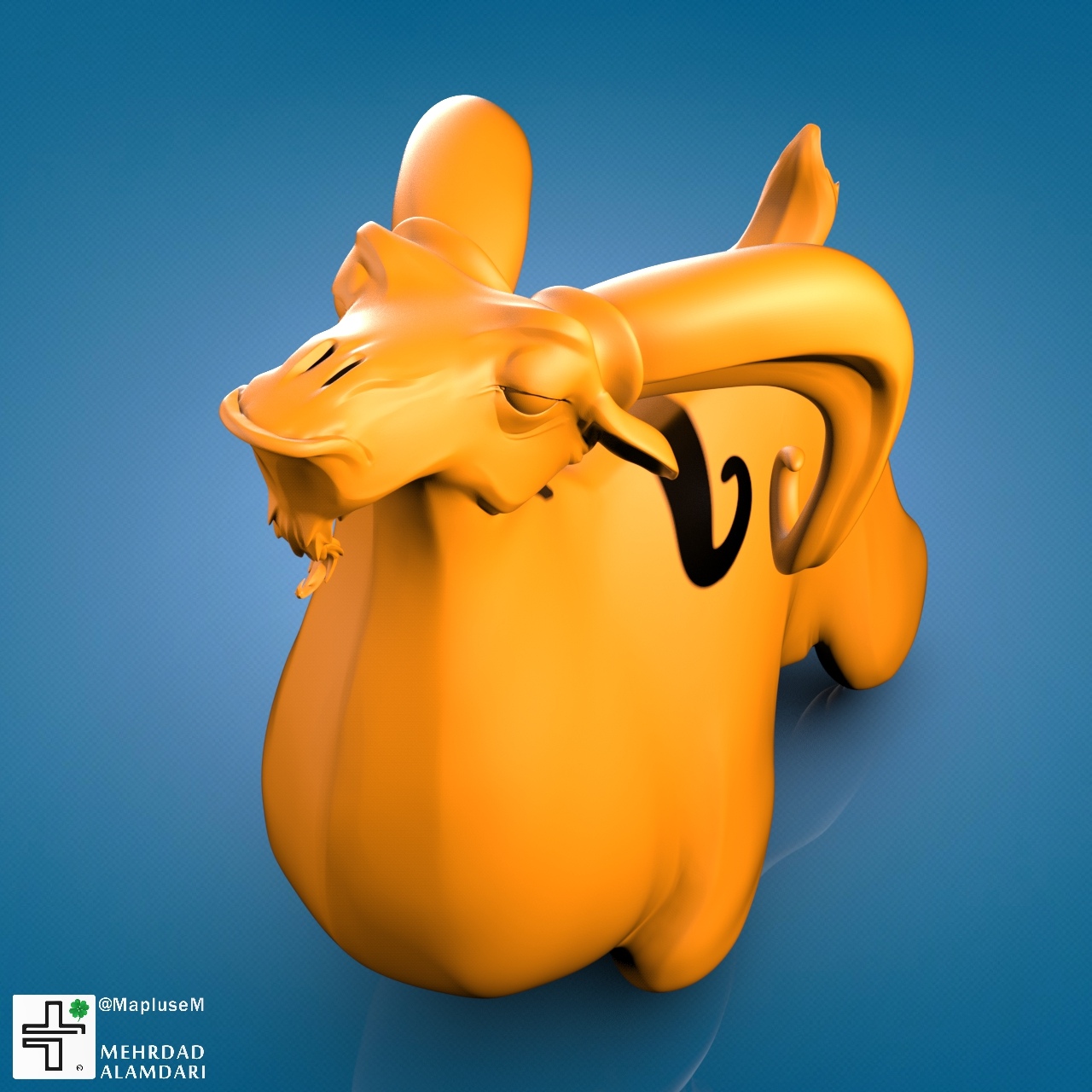 3D file selfish_Goat 🐐・3D print model to download・Cults