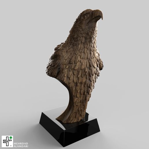 Download STL file Eagle_Head • 3D printable model ・ Cults
