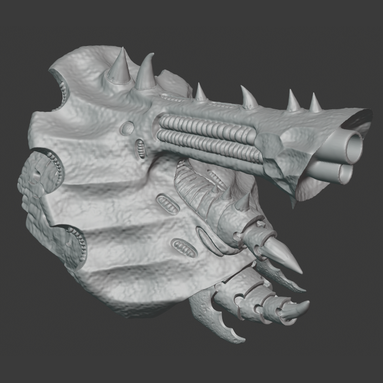 Free 3D file Alien Bio Tank MBT 👽・Object to download and to 3D print・Cults