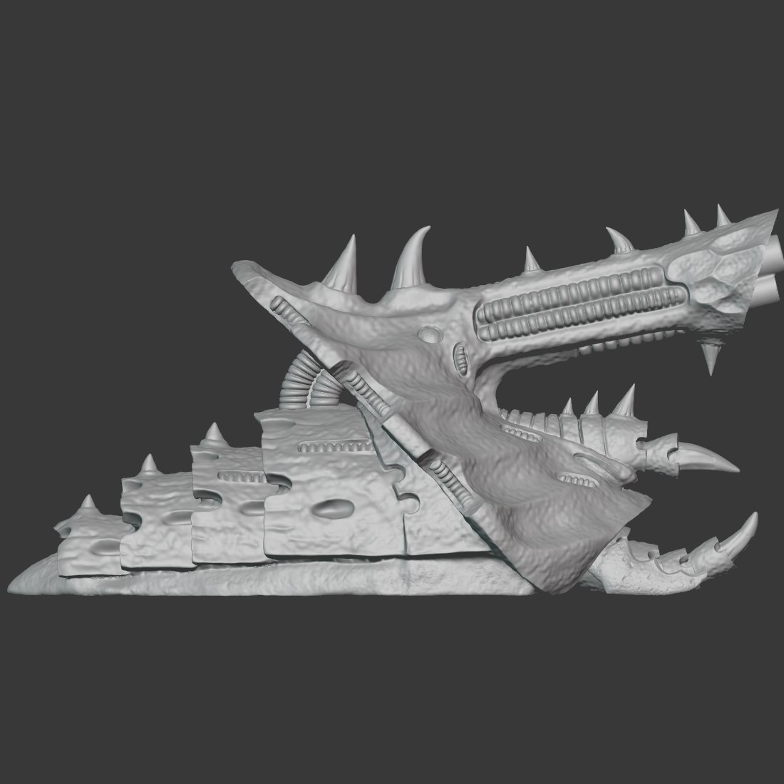 Free 3D file Alien Bio Tank MBT 👽・Object to download and to 3D print・Cults