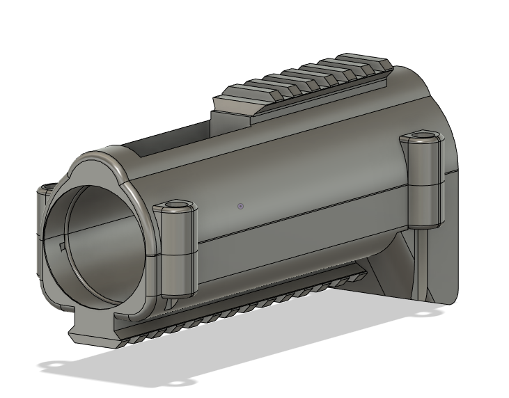 3D file AS VAL/VSS Railed handguard 🔫・3D printable model to download・Cults