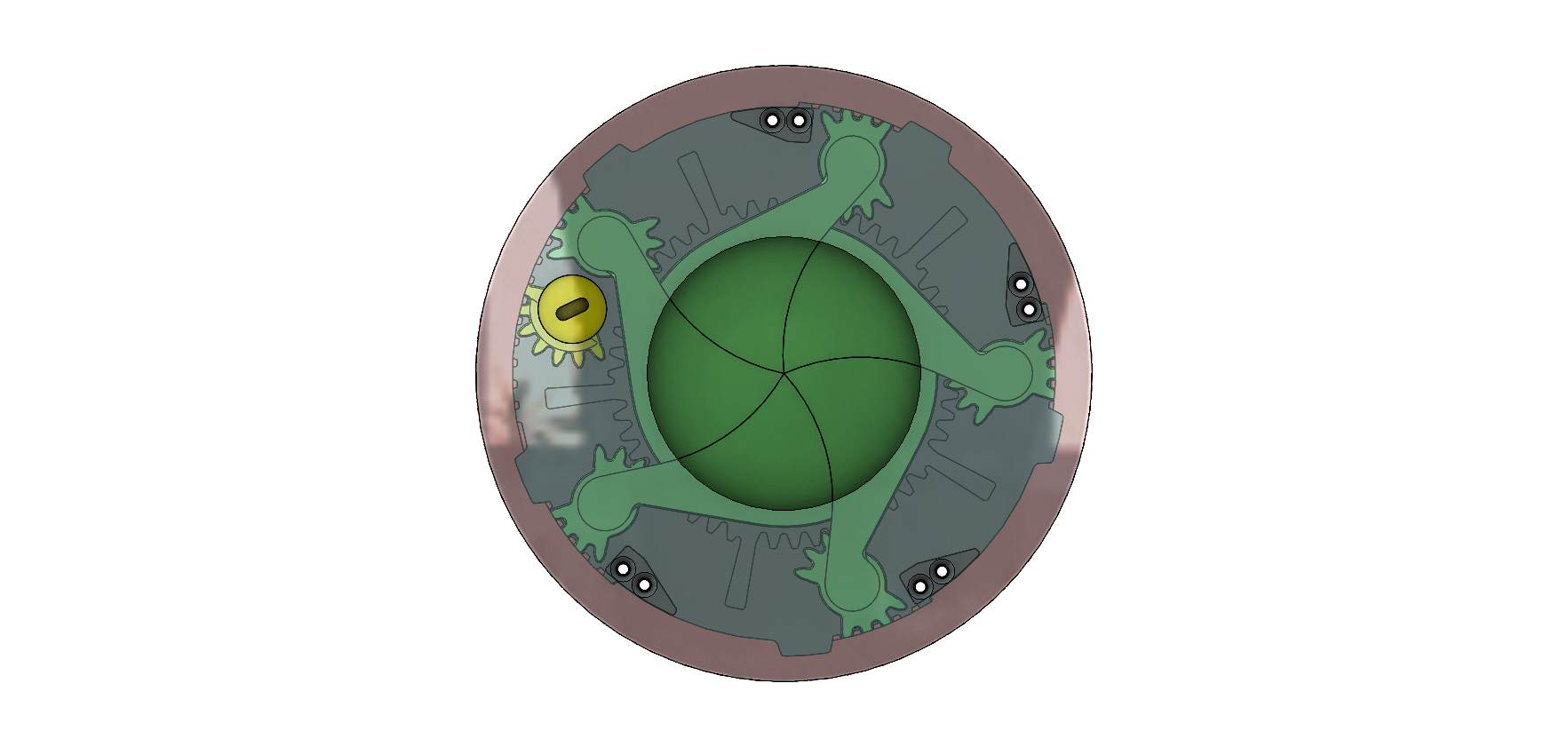 STL file 3DP5BLROD40A Mechanical shutter diaphragm Iris diy aperture 📱 ...