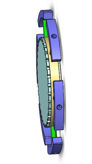 STL file Self-locking expanding mechanism 1-outer spring 🟣・3D printing ...