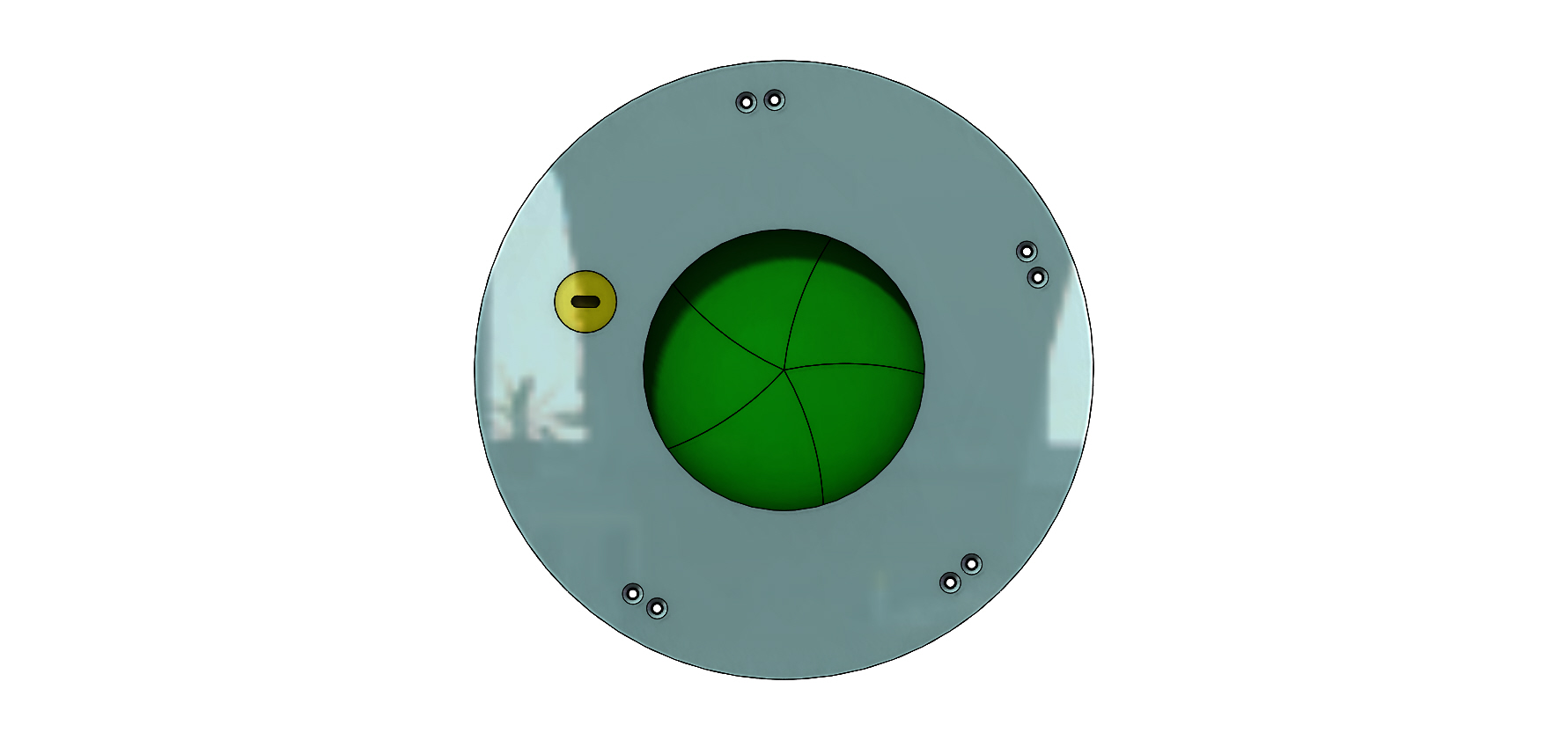 STL file 3DP5BLROD50A Mechanical Iris shutter diaphragm hobby diy ...