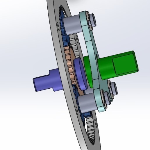 Download STL file 1 stage planetary gear set • 3D printing template ・ Cults