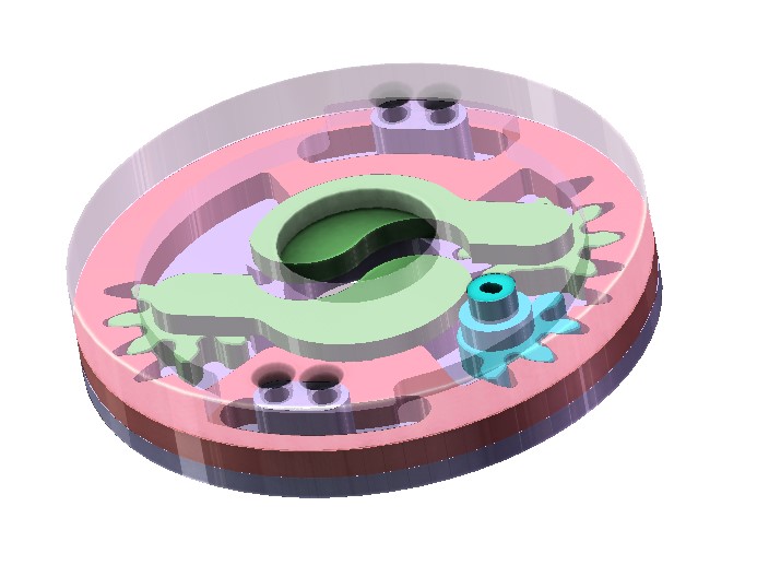 Free STL file 3DP2BLROD10A-3D Printable Iris mechanism 📷・3D print ...