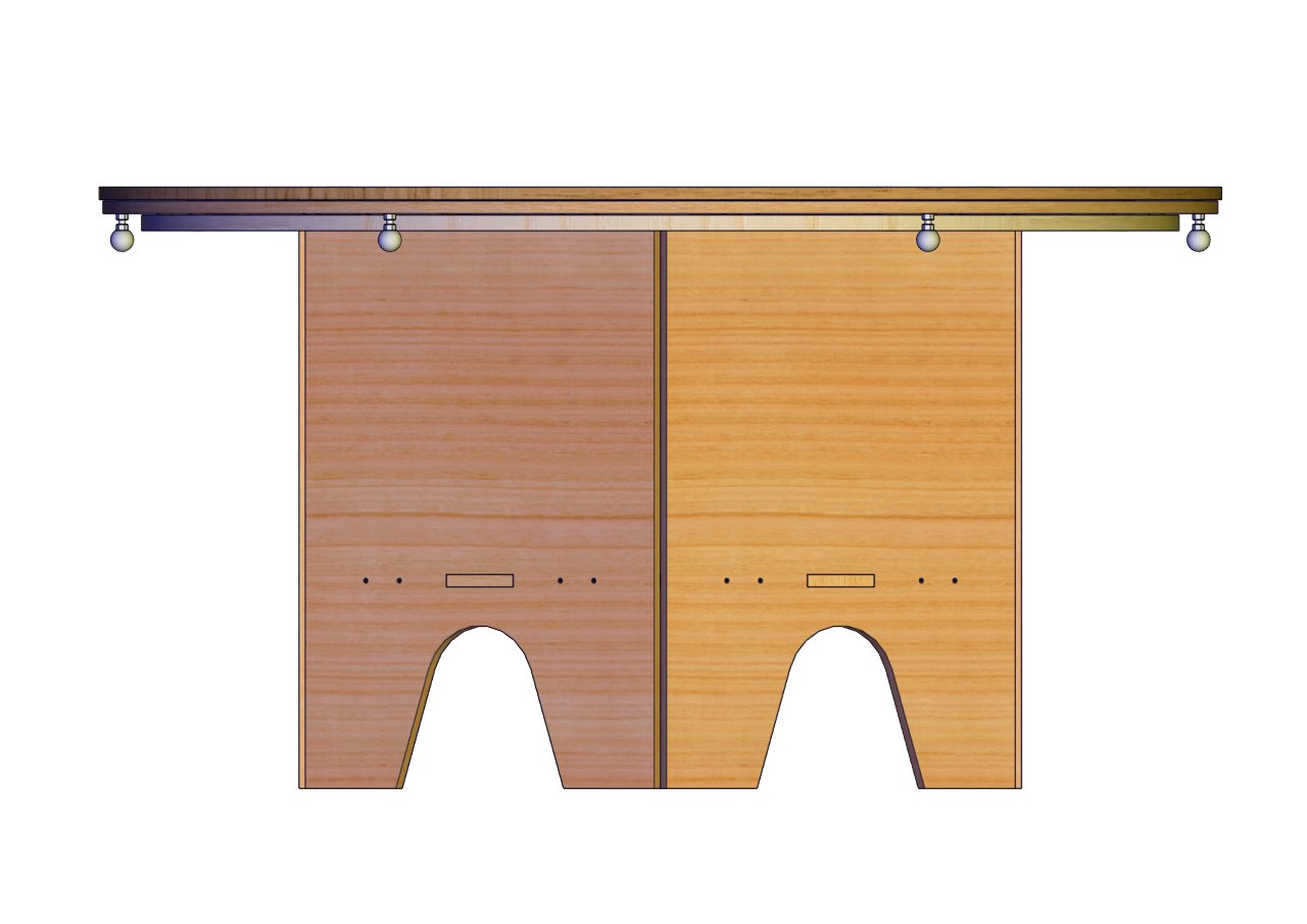 3D file Wood Rotating Dining Table Design V1-TBRI61450776 🪵・3D ...