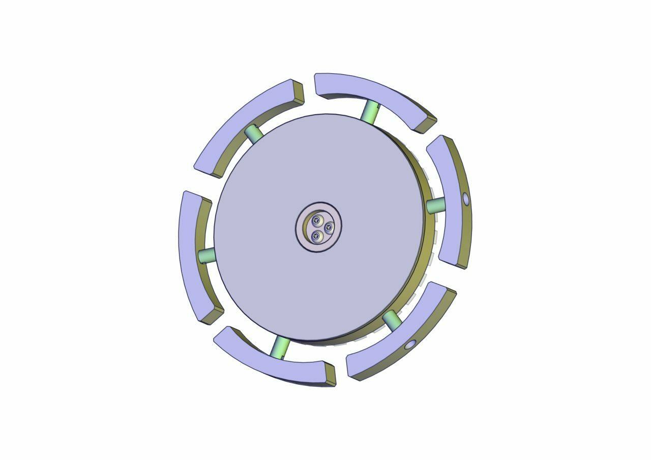 STL file Self-locking expanding mechanism 1-outer spring 🟣・3D printing ...