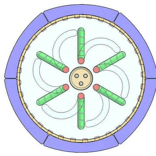 Download STL file Self-locking expanding mechanism 1-outer spring ...