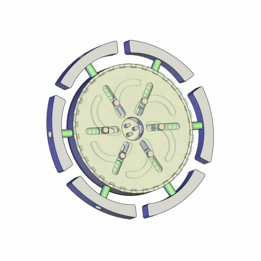 Download STL file Self-locking expanding mechanism 1-outer spring ...