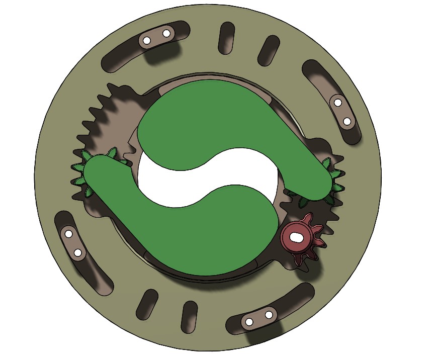 STL file 3D Printable Iris mechanism-3DP2BLROD30A 📱・3D printing idea to ...