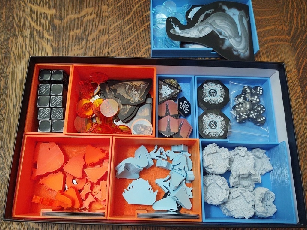 Free STL file Cthulhu Wars Duel: Extinction Organizer and Insert 🎲 ...