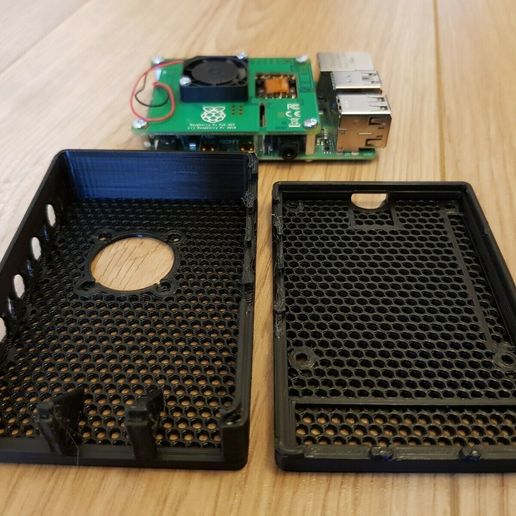 Download 3D printer designs Raspberry Pi 4 Case for PoE hat ・ Cults