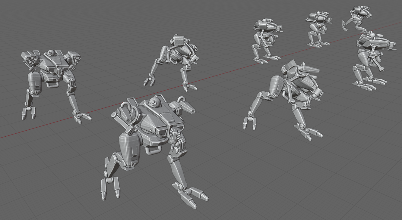 Free STL file Protomech, 6mm/Epic scale 🎲・3D printer design to download ...