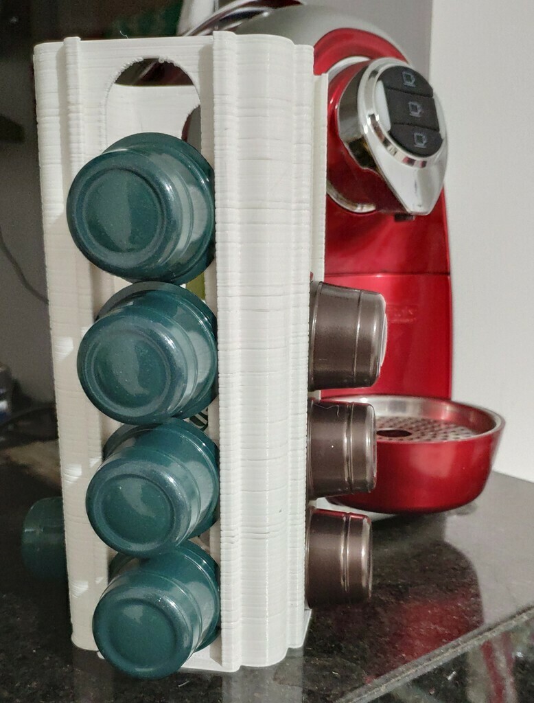 Free 3D file Capsule dispenser Tres ☕・3D printer design to download・Cults