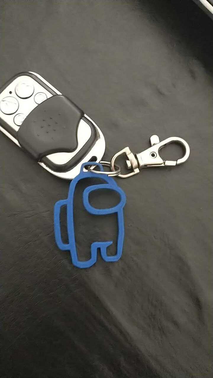 STL file Among Us keychain・Template to download and 3D print・Cults