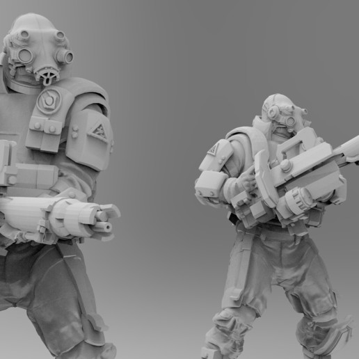 Download free 3MF file Combine Suppressors (Half-Life) • 3D printable ...