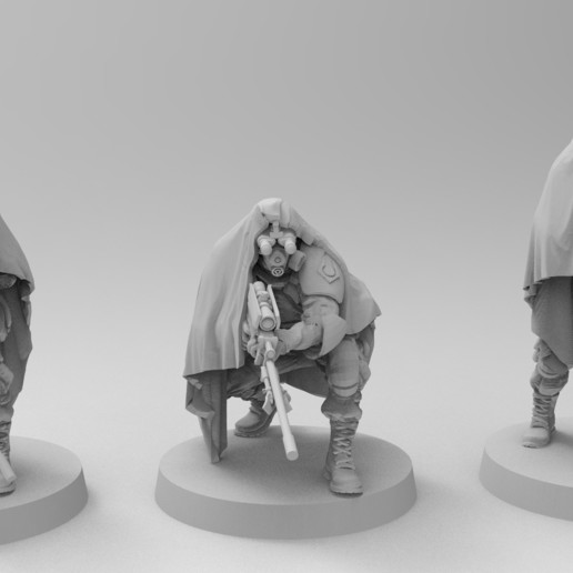 Download free 3MF file Combine Sniper Team (Half-Life) • 3D printing ...