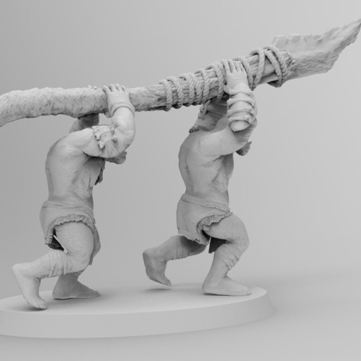 Télécharger fichier 3MF gratuit Madlad Gitz avec une lance géante ...