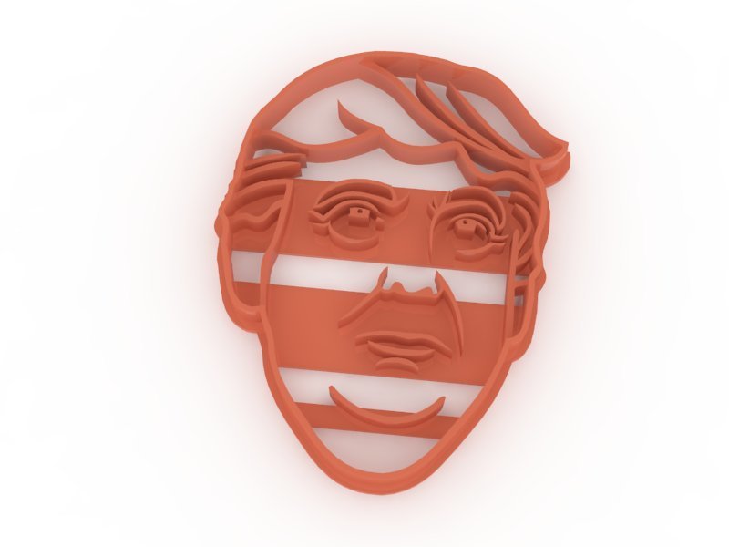 STL file Donald Trump・3D print design to download・Cults