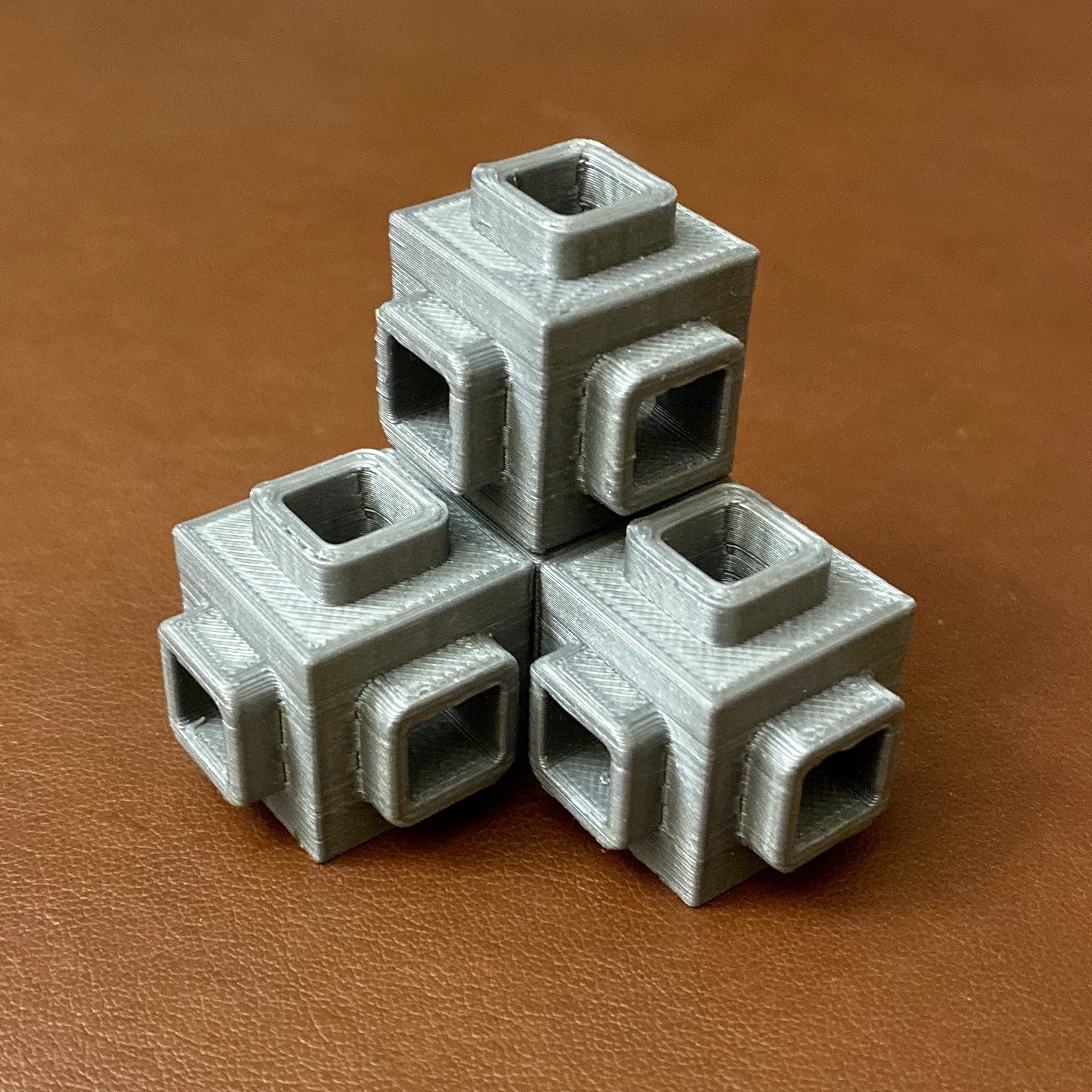 Stl File 3d Printer Calibration Model Element Cube Series Tesseract