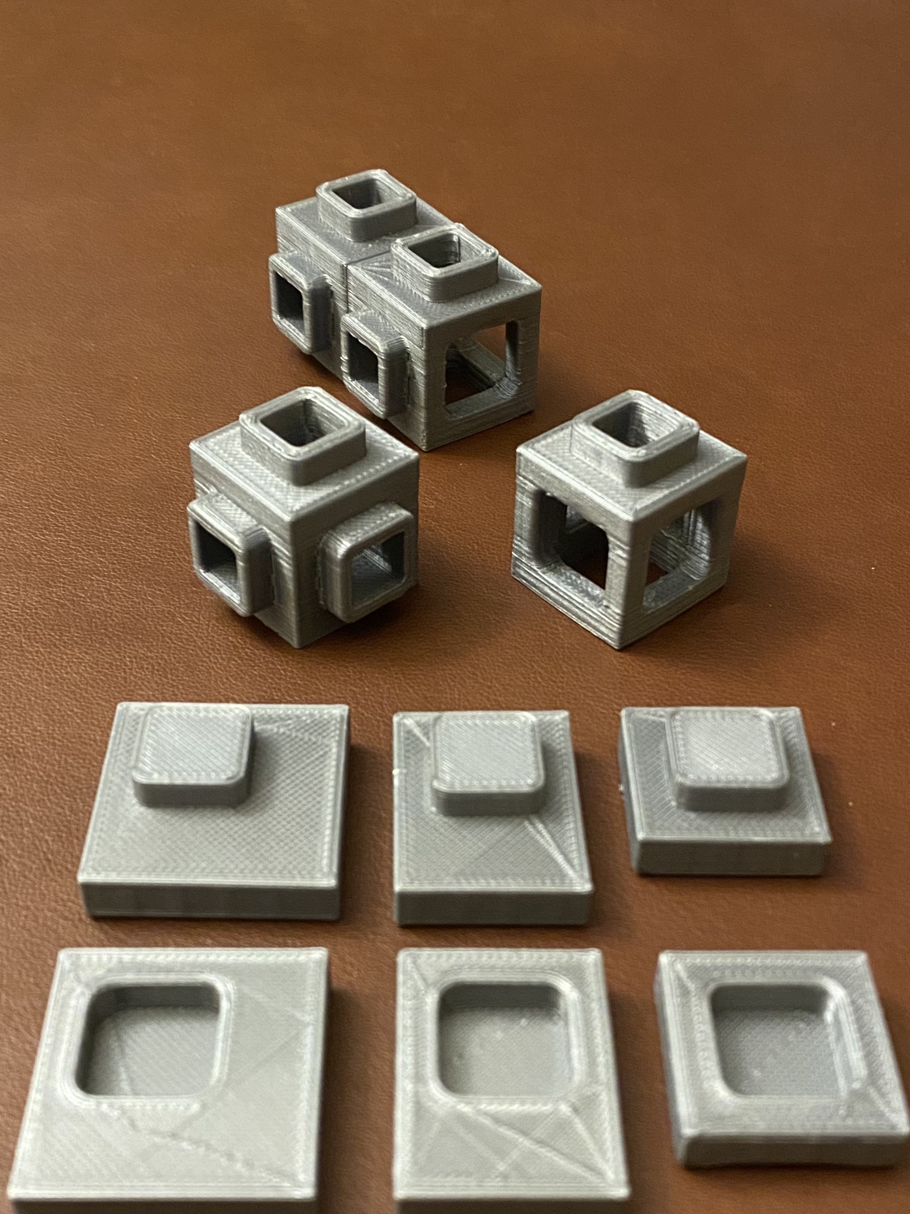 STL file 3D printer calibration model - Element cube series Tesseract ...