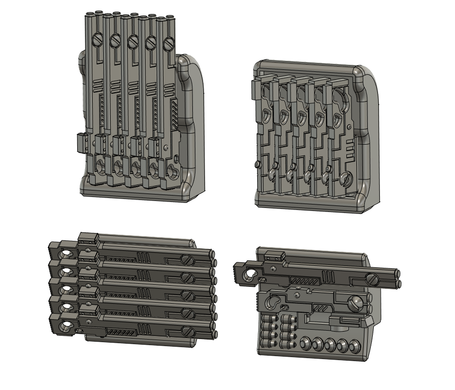 Archivo STL Mis armas y accesorios 🎲・Modelo imprimible en 3D para ...