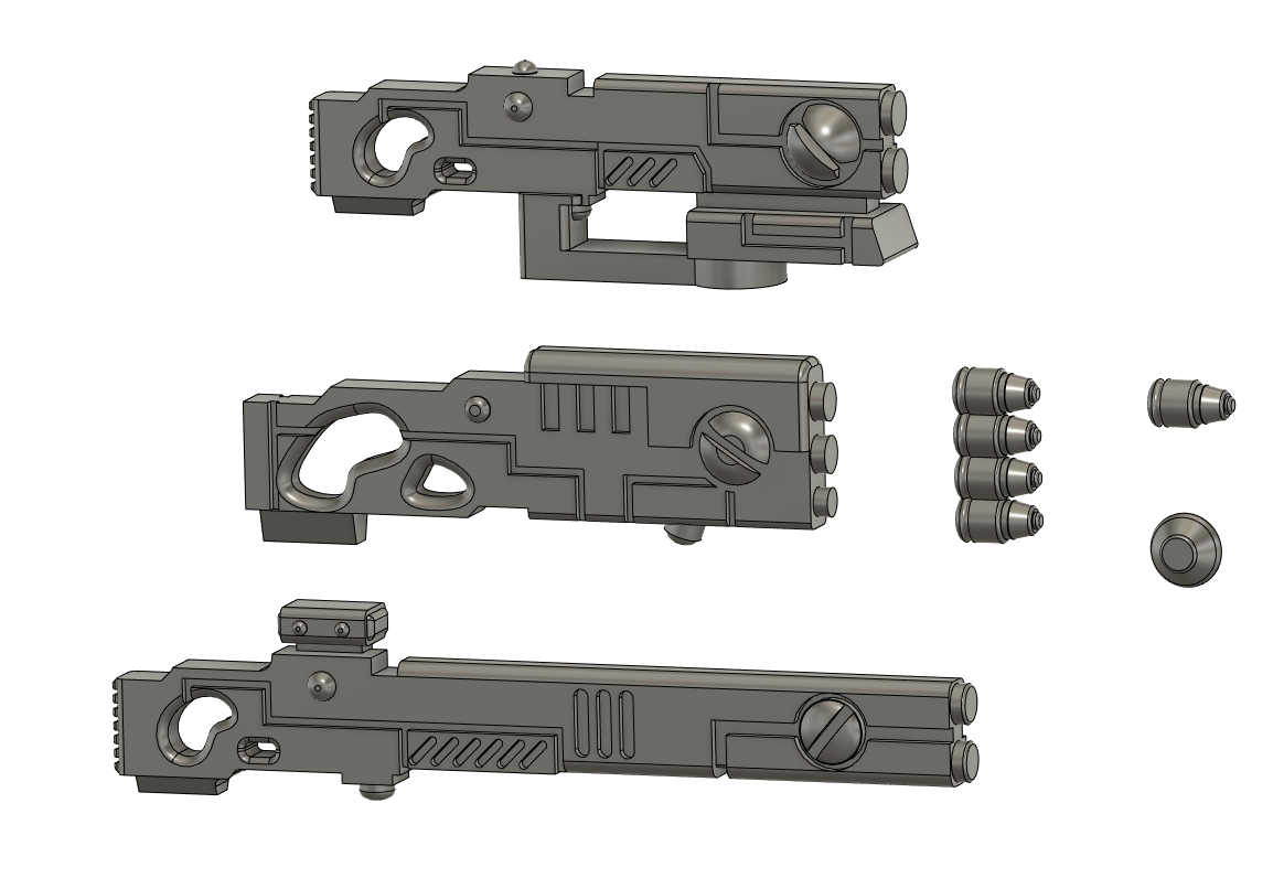 Archivo STL Mis armas y accesorios 🎲・Modelo imprimible en 3D para ...