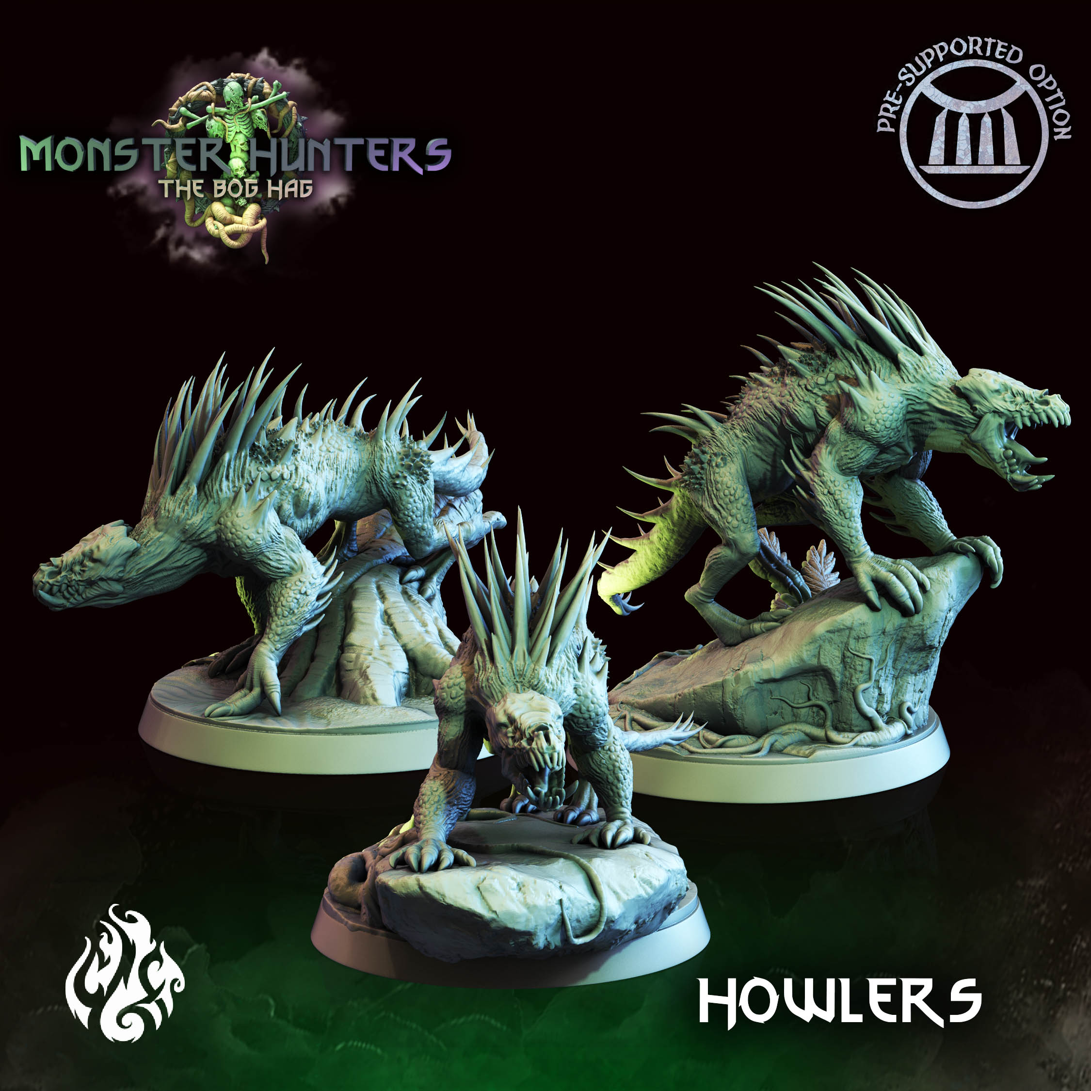 Archivo 3D Cazadores de Monstruos - Lanzamiento del Patreon de octubre ...